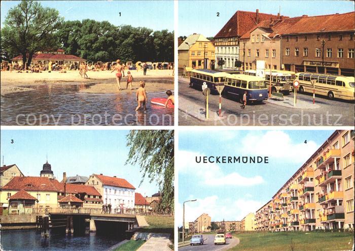 Ueckermuende Mecklenburg Vorpommern Haffbad Hafen Neubauten Kat ...