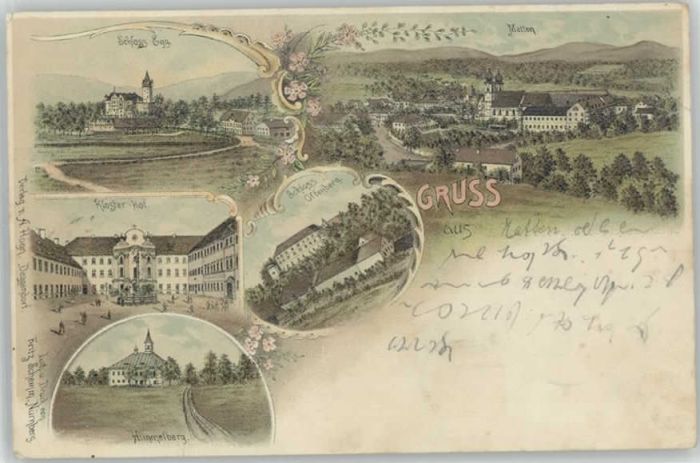 Metten Donau Metten Niederbayern Schloss Egg Schloss Offenberg ...