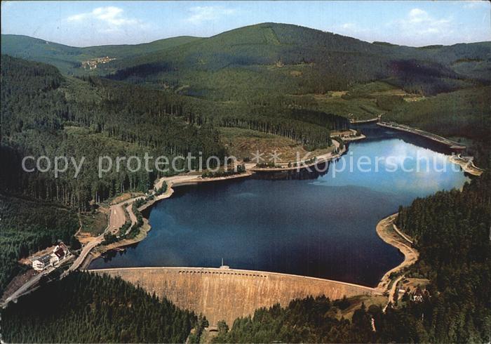 Forbach Baden Fliegeraufnahme Schwarzenbach Talsperre Kat. Forbach Nr ...