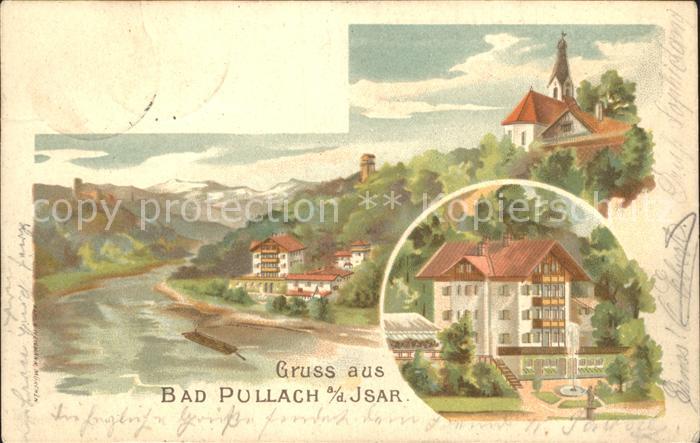 Pullach Isartal / Pullach i.Isartal /Muenchen LKR Nr. bx01410 ...