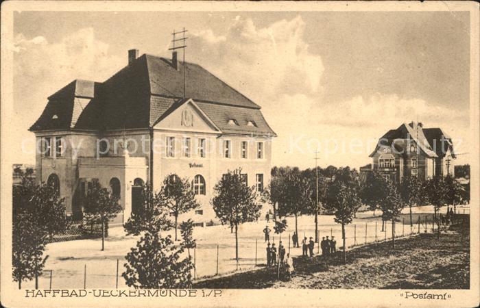ueckermuende Haffbad Postamt / Ueckermuende /Uecker-Randow LKR Nr ...