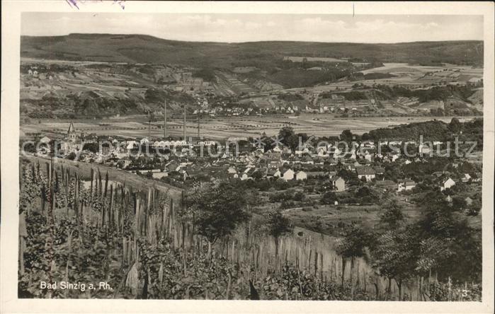 Bad Sinzig Rhein Panorama Kat. Sinzig Nr. hf12054 - oldthing ...
