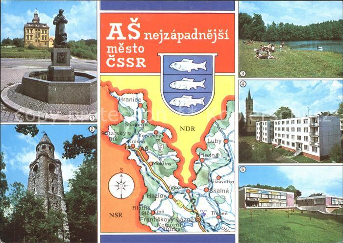 Asch As Tschechien Stadtansicht / As /Cheb Nr. bx03842 - oldthing ...