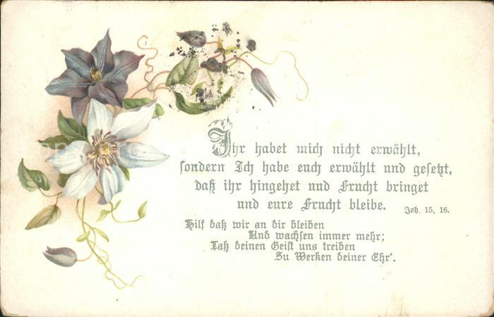 Blumen Gedicht Basel Kat. Pflanzen | Ansichtskarten günstig