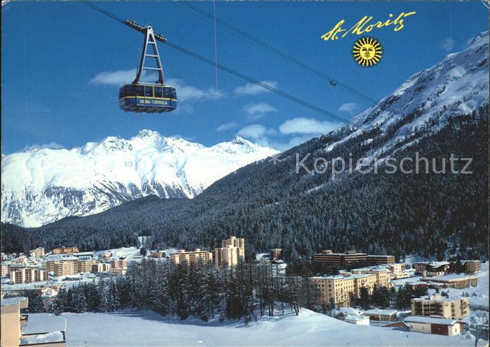 Seilbahn Signalbahn St. Moritz-Bad / Bahnen / Nr. st68731 - oldthing ...