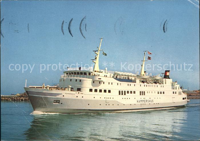 Faehre M F Hammershus Bornholm Kat. Schiffe | oldhting.at