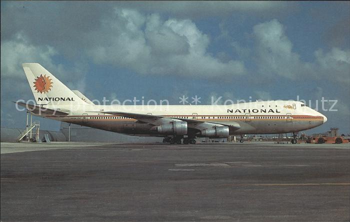 Flugzeuge Zivil National Boeing 747 135 N77773 Kat. Flug Nr. ka40545 ...