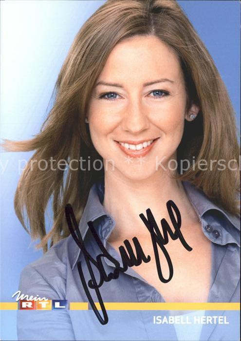 Schauspieler Isabell Hertel Autogramm Kat. Kino und Film Nr. kf59040 ...