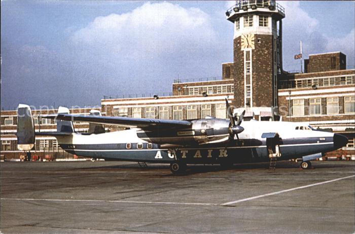 Flugzeuge Zivil Autair Airspeed Ambassador G ALZV Kat. Airplanes Avions ...