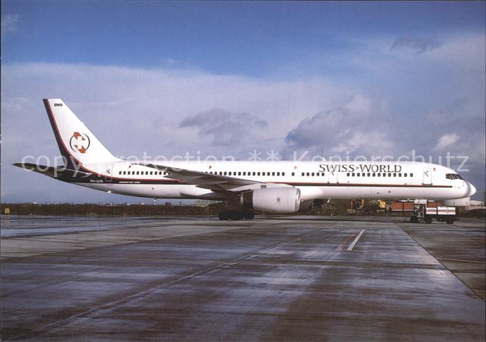 Flugzeuge zivil Swiss World Boeing B 757 Kat. Airplanes Avions Nr ...