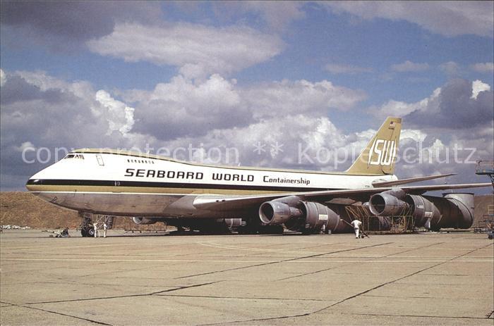 Flugzeuge Zivil Seaboard World.. | Ansichtskarten günstig
