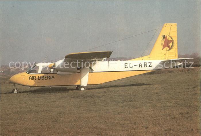 Flugzeuge Zivil Air Liberia Britten Norman BN 24 Islander EL AHZ Kat ...