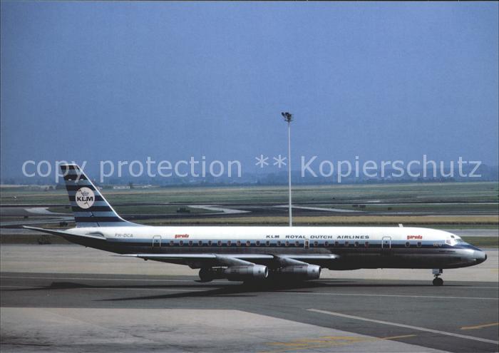 Flugzeuge Zivil KLM Garuda DC 8 32 PH DCA Amsterdam Schiphol Kat ...