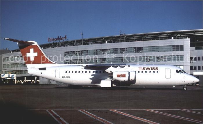 Flugzeuge Zivil SWISS Avro RJ 70 HB IXP Duesseldorf Kat. Airplanes ...