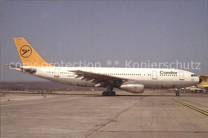 Flugzeuge Zivil Condor Airbus A300 B4 203 D AITA cn 134 Kat. Airplanes ...