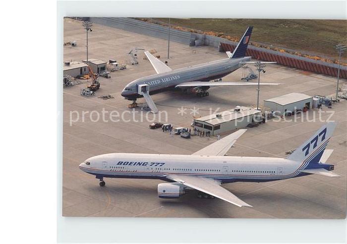 Flugzeuge Zivil Boeing 777 200 N7771 2 Pratt & Whitney PW4084 Kat ...