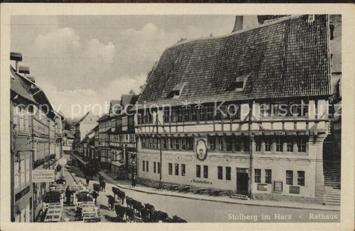 Stolberg Harz Rathaus Kat. Stolberg Harz Nr. dp63775 - oldthing ...