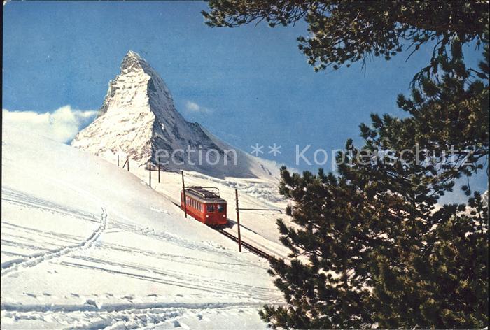 Zermatt VS Gornergratbahn mit.. | Ansichtskarten günstig