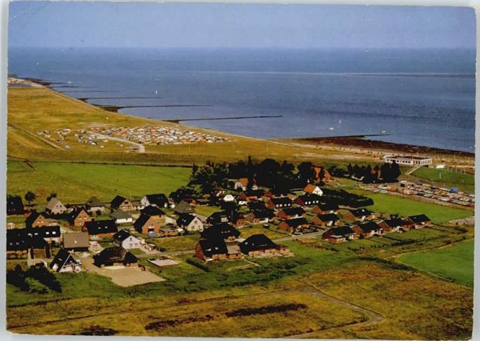 Burhave Fliegeraufnahme Strand Kat. Butjadingen Nr. kv37639 - oldthing ...