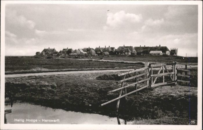 Hooge Hallig Hooge Hallig Hanswarft * / Hooge /Nordfriesland LKR Nr ...