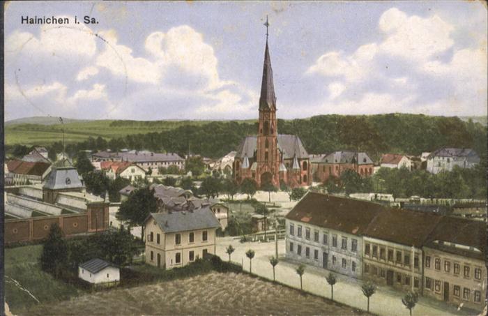 Hainichen Sachsen Wettinstrasse Kirche x / Hainichen Sachsen ...