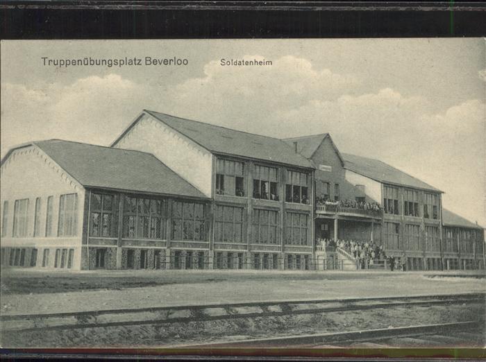 Beverloo Soldatenheim Kavallerie Lager Truppenuebungsplatz x Nr ...