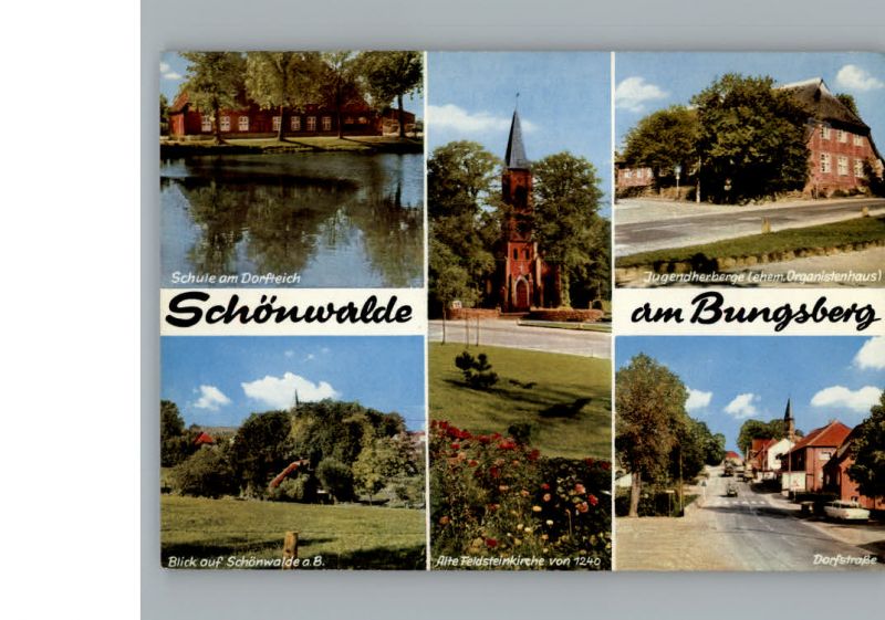 Schoenwalde Bungsberg / Schoenwalde am Bungsberg /Ostholstein LKR Nr ...