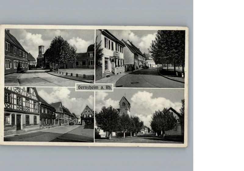 Gernsheim / Gernsheim /Gross-Gerau LKR Nr. k128888 - oldthing ...