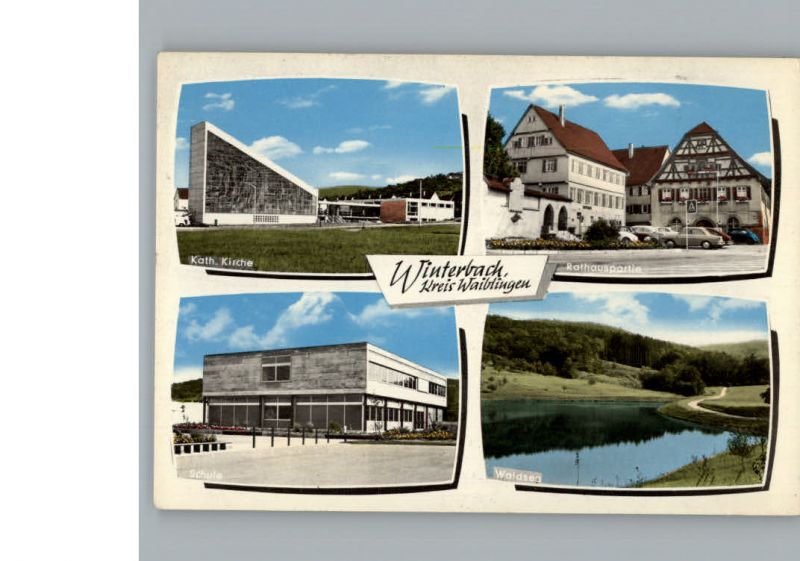 Winterbach Wuerttemberg / Winterbach /Rems-Murr-Kreis LKR Nr. k167416 ...