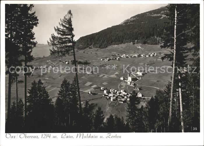 Vaz Obervaz mit Lain Muldain und.. | Ansichtskarten günstig
