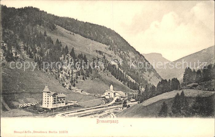 Brennerpass Kat. Italien Nr. sv24982 - oldthing: Ansichtskarten Italien ...