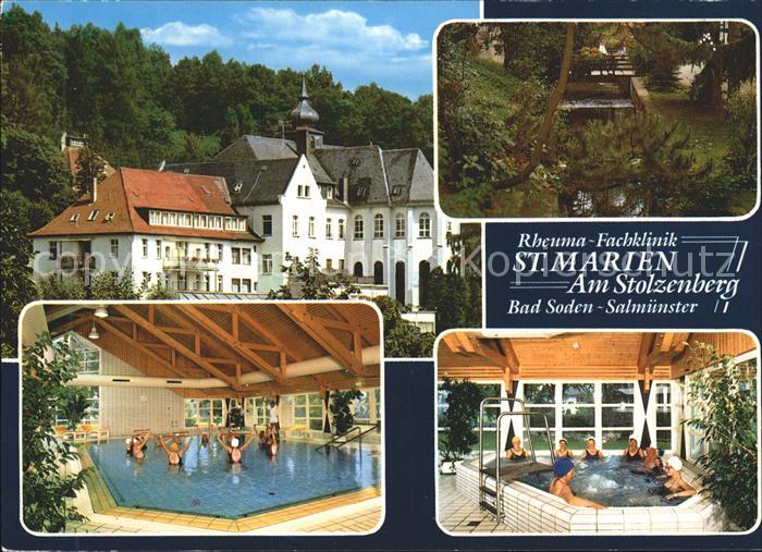 Salmuenster Bad Soden Rheumaklinik St. Marien Am Stolzenberg Kat. Bad ...