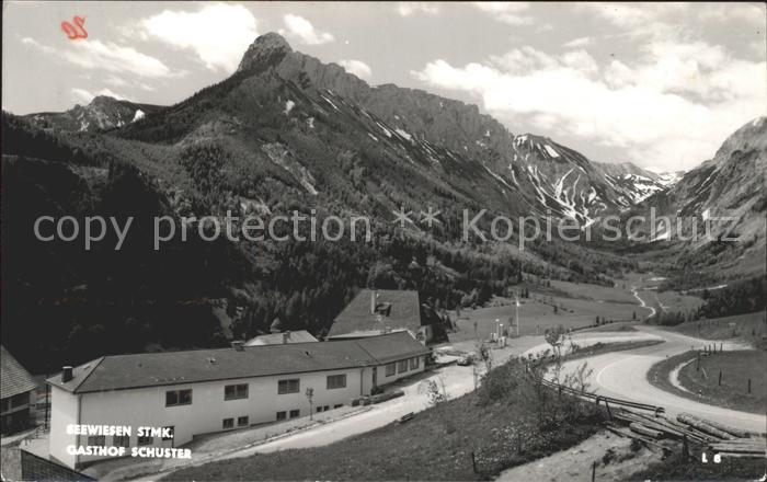 Seewiesen Gasthof Schuster Kat. Turnau Steiermark Nr. ke46206 ...