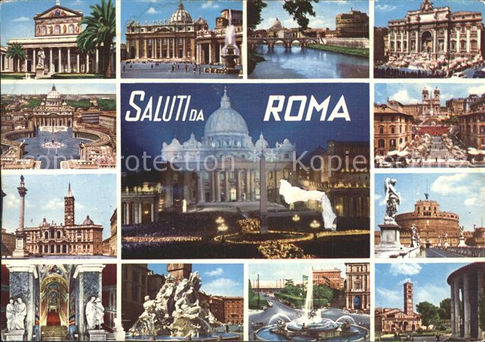 Rom Roma Sehenswuerdigkeiten.. | Ansichtskarten günstig