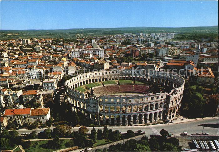 Pula Panorama Amphitheater Kat. Pula Nr. kt08496 - oldthing ...