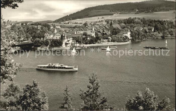 Saalburg Saale Stausee der.. | Ansichtskarten günstig