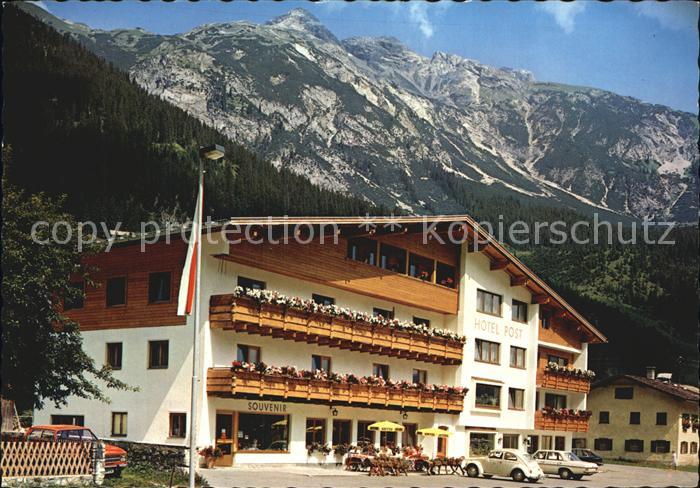 Steeg Tirol Hotel Post Cafe Pension Kat. Steeg Lechtal Nr. kt23741 ...