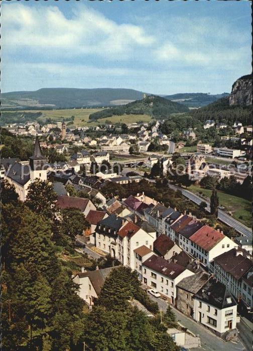 AK / Ansichtskarte Gerolstein Luftkurort Teilansicht mit Auberg und ...