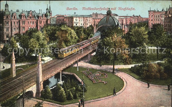 Berlin Nollendorfplatz mit Hochbahn Kat. Berlin Nr. kt34985 - oldthing ...