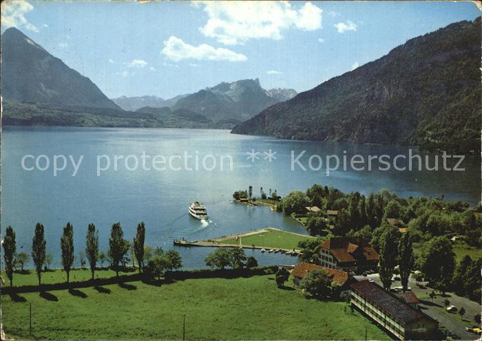 Neuhaus Thunersee Strandhotel Strandbad Nr. kt39221 - oldthing ...