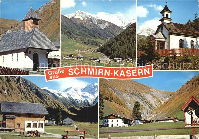 AK / Ansichtskarte Schmirn Albergo Casere Val Aurina Alpengasthof ...