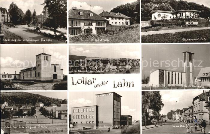 Lollar Katholische evangelische Kirche Waldstrasse Kat. Lollar Nr ...
