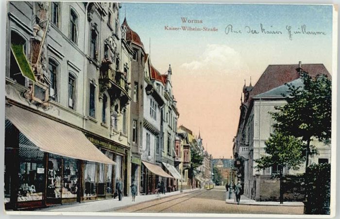 Worms Worms Kaiser Wilhelm Strasse *.. | Ansichtskarten günstig