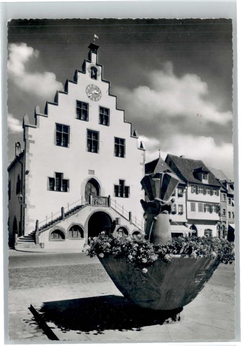Karlstadt Karlstadt Rathaus Glauberbrunnen x / Karlstadt /Main-Spessart ...