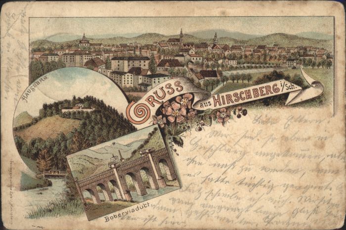 Hirschberg Schlesien Hirschberg Schlesien Hausberg Boberviadukt x ...