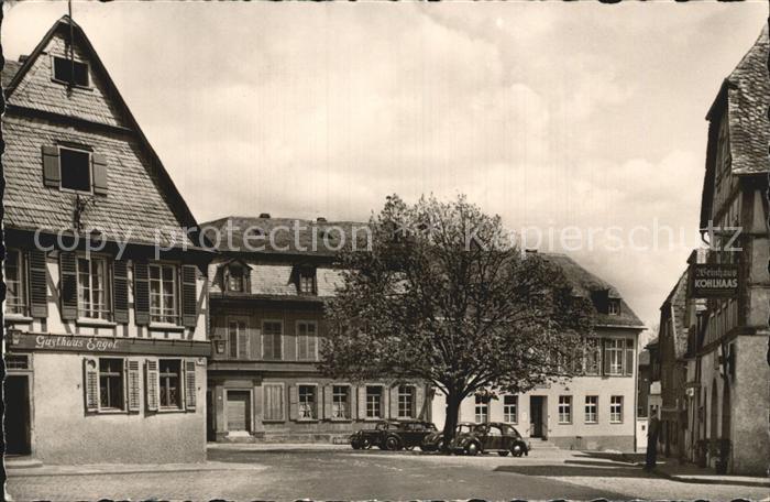 Erbach Rheingau Marktplatz Kat. Eltville am Rhein Nr. kt59802 ...