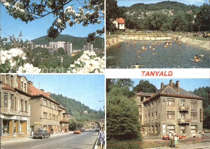 Tanvald Mesto na soutoku Desne a Kamenice v Jizerskych horach Kat ...