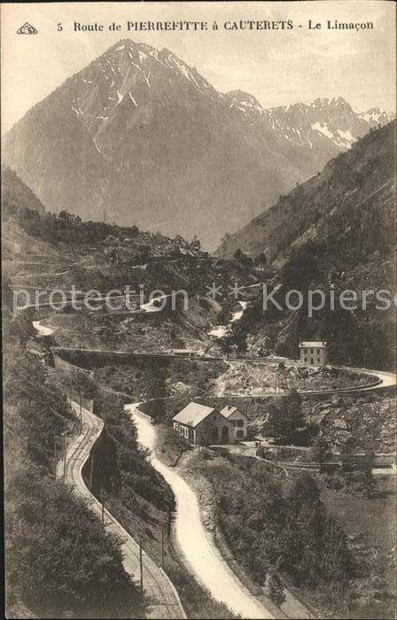 Pierrefitte Nestalas Route a Cauterets Le Limacon... | oldhting.ch
