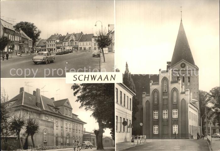 Schwaan Warnow Markt Kat. Schwaan Nr. ks13670 - oldthing ...