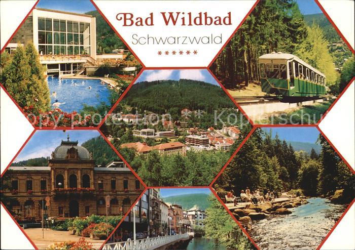 Bad Wildbad Thermalbad Kurpark Teilansicht Kat. Bad Wildbad Nr. kt83457 ...